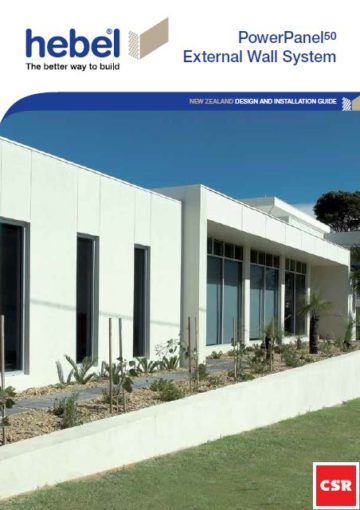 PowerPanel50 - CSR Hebel